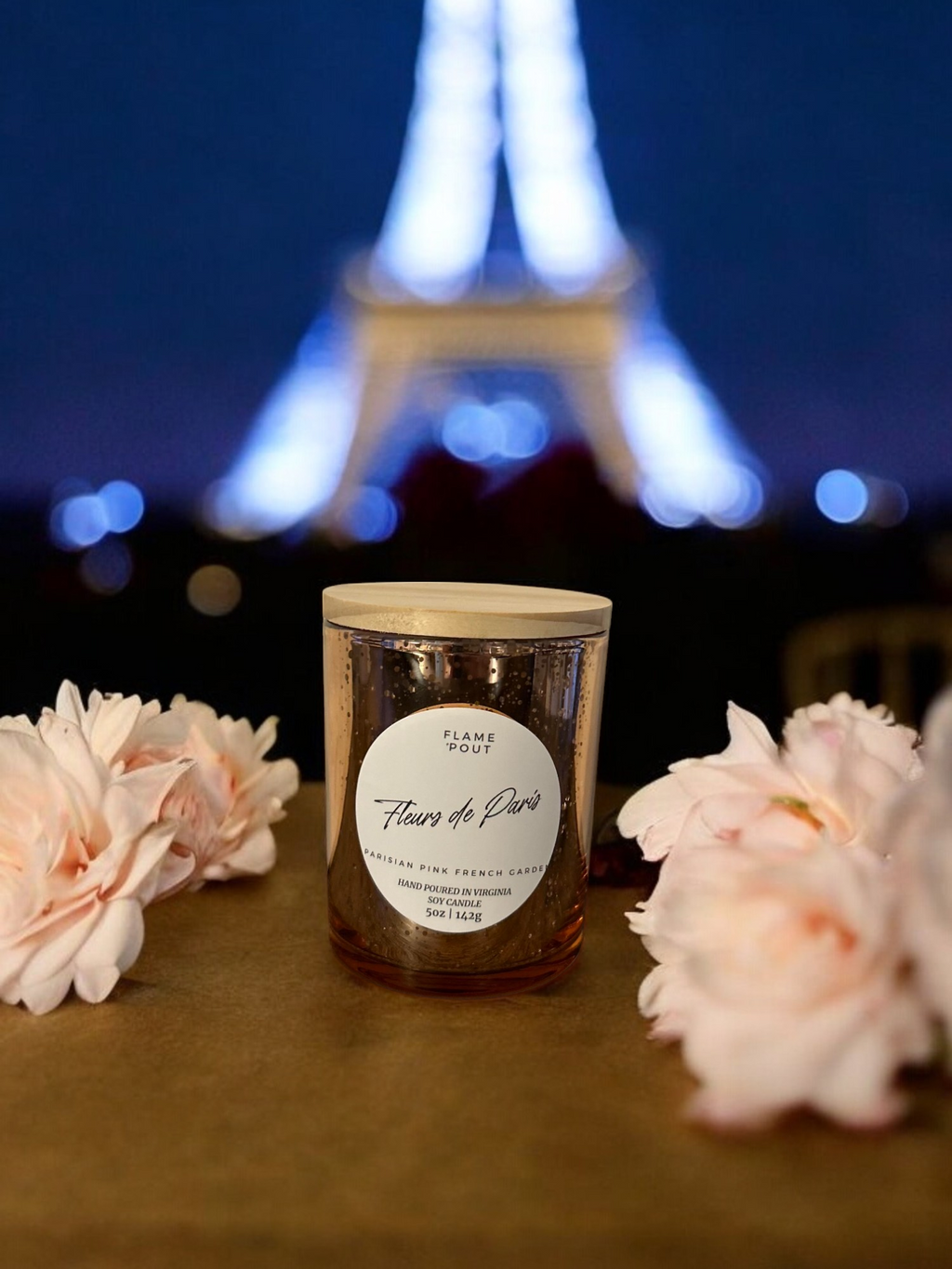 Fleur de Paris Candle | Elegant Floral Luxury Inspired by Parisian ...